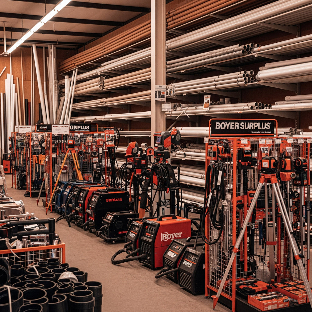 Construction Surplus | Materials, Pipe & Welding | Boyer Surplus