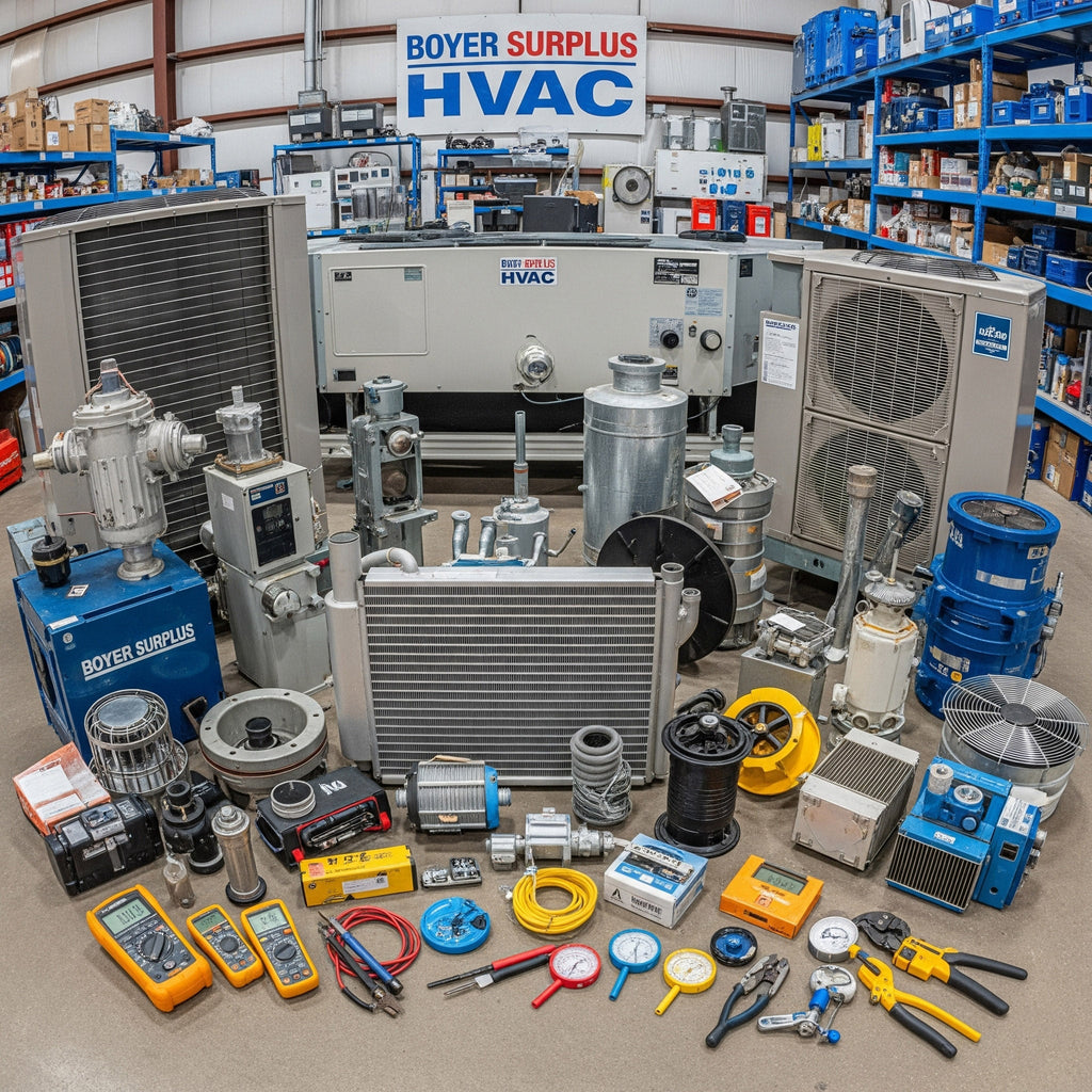 HVAC Surplus | Equipment, Parts & Tools | Boyer Surplus
