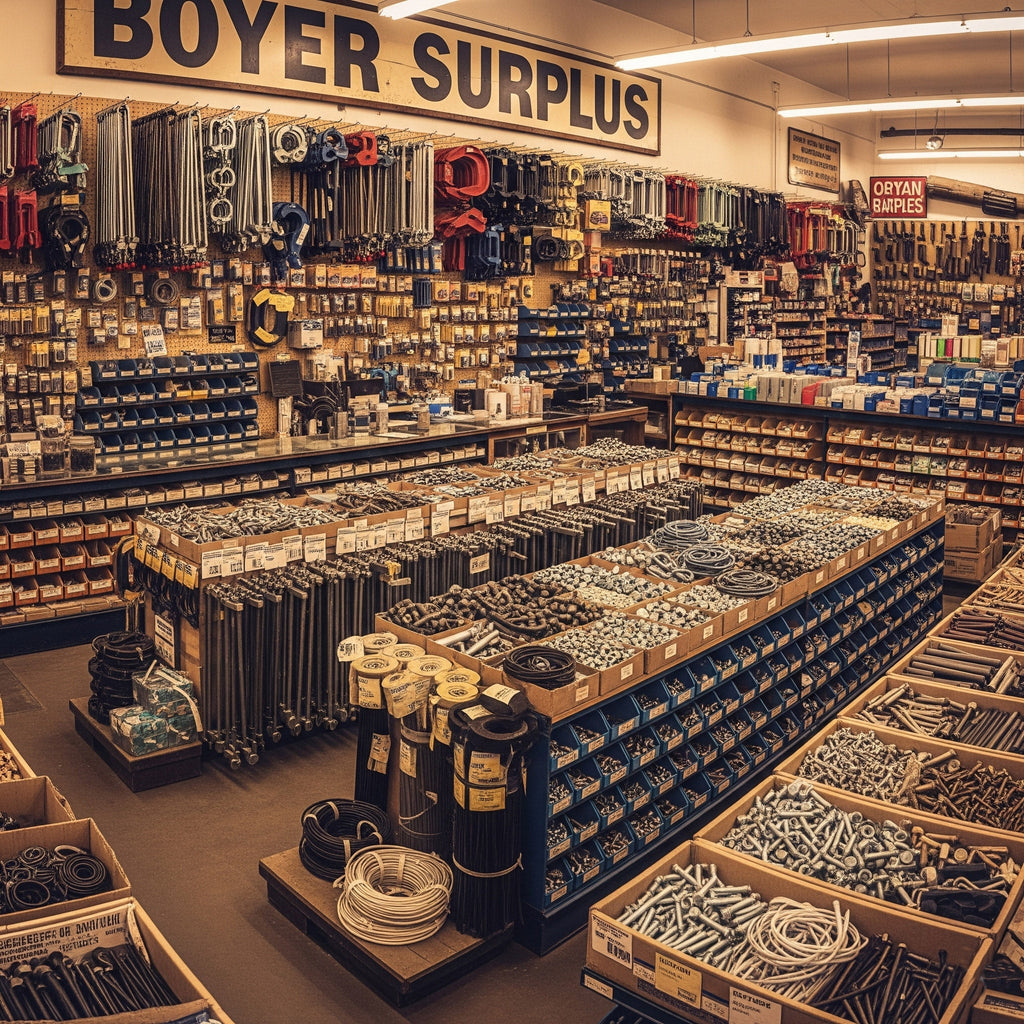 Surplus Hardware & Fasteners | Clamps, Bolts & Connectors | Boyer Surplus